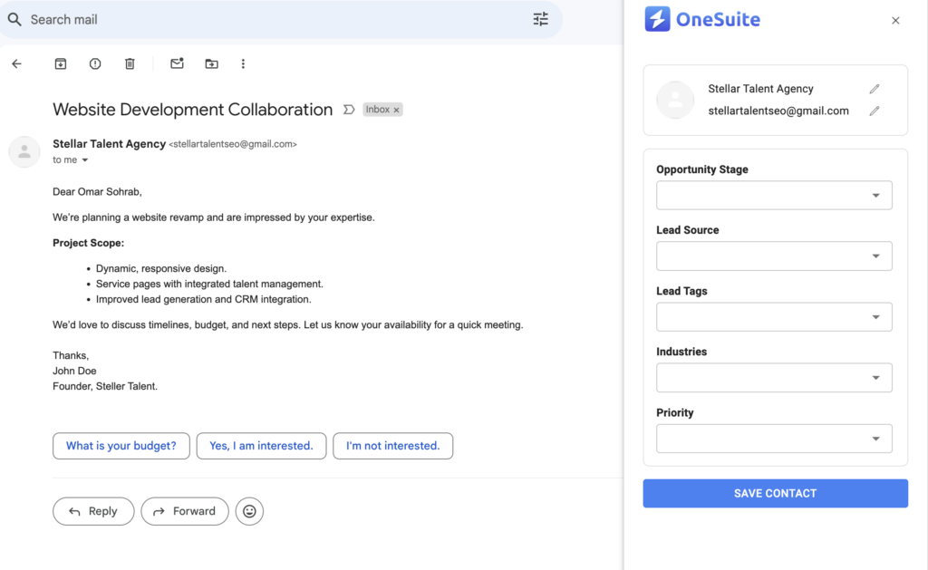 Installing and Using OneSuite Lead Grabber Chrome Extension - OneSuite