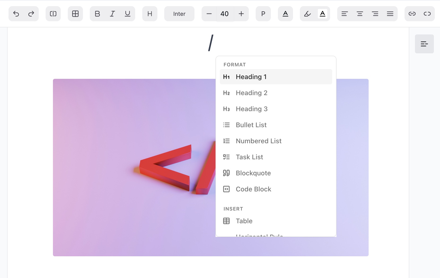 Creating a Document from Scratch - OneSuite