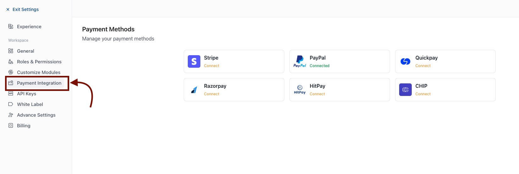 Adding Your Payment Methods - OneSuite